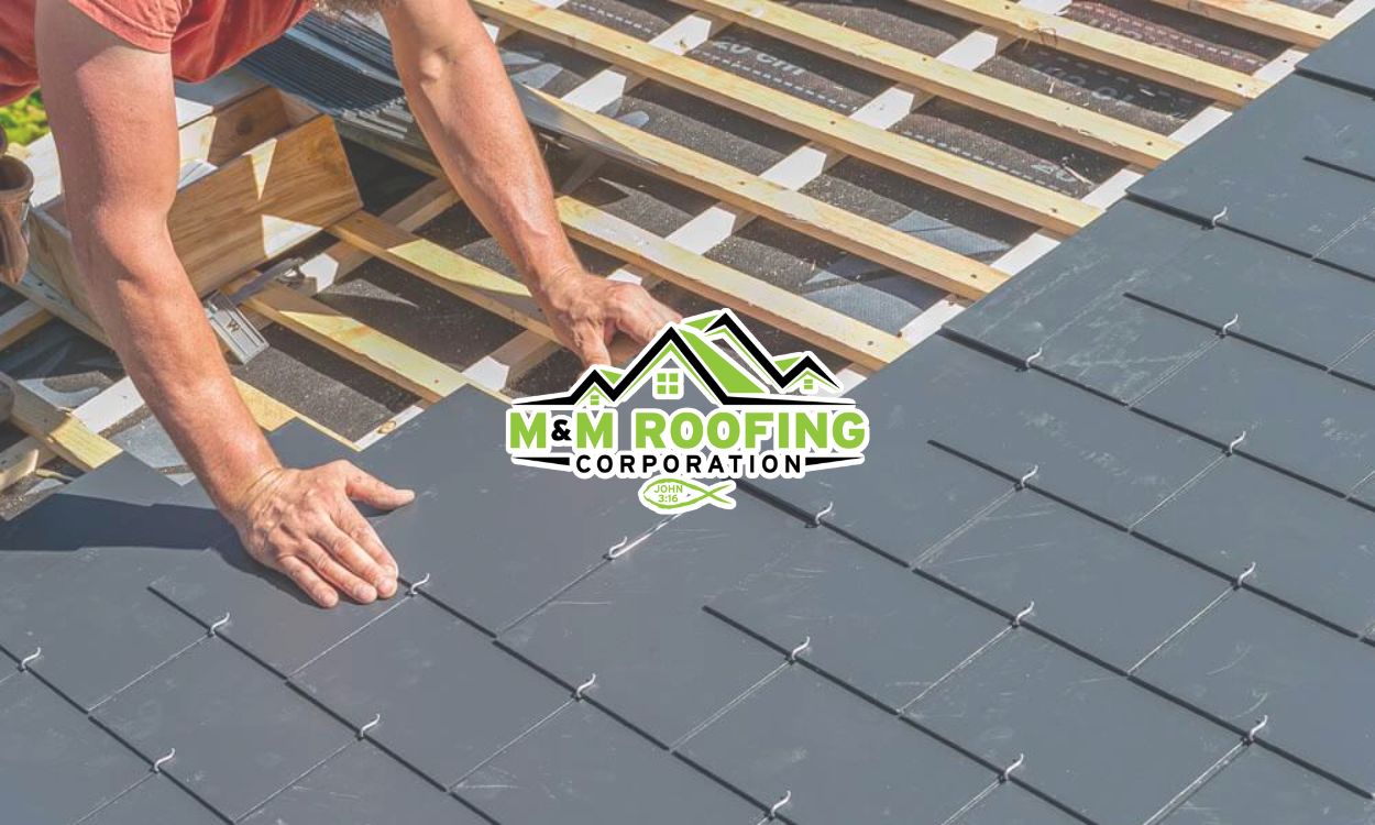 ️ SLATE ROOF REPAIR IN NEW JERSEY | M & M Roofing Corp